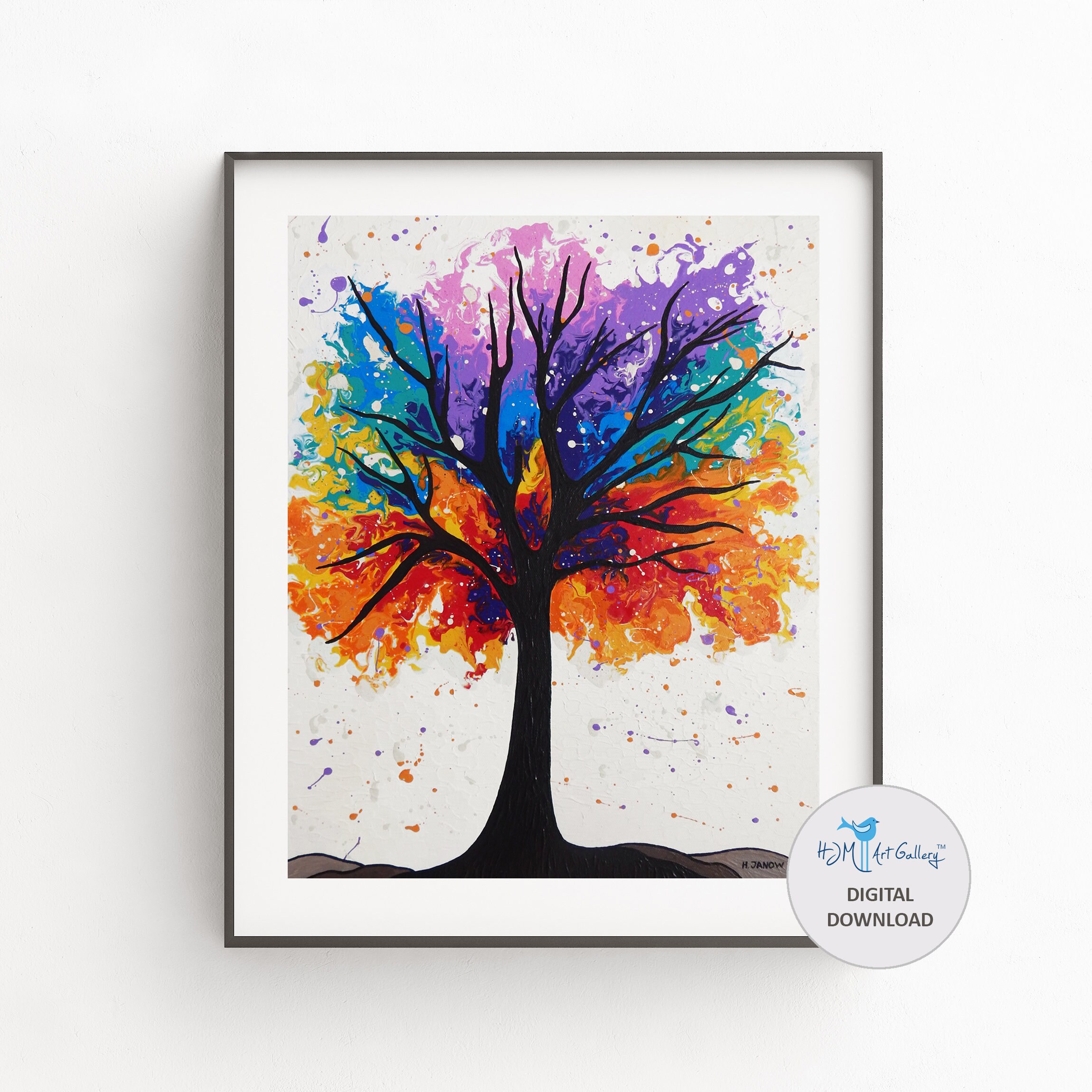 Chakra Tree Art