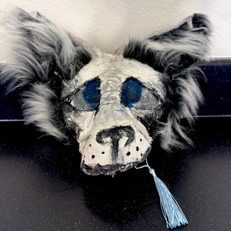 Arctic Fox Therian Mask - Etsy
