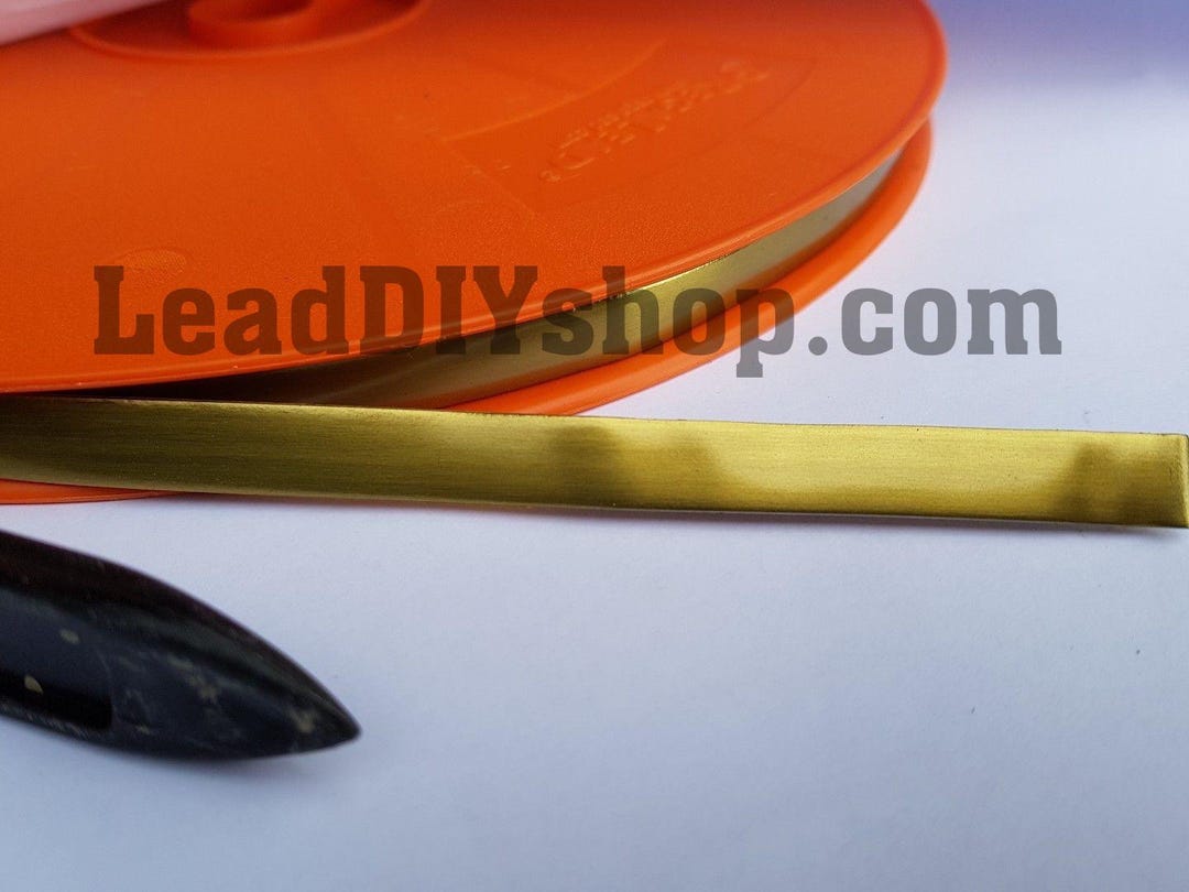 Satin Brass Self Adhesive Lead Strip Window Lead - Etsy