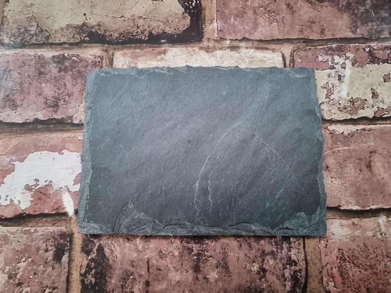 Slate House Sign 17cm X 12cm Floating Hidden Fixings Deep Engraved - Etsy