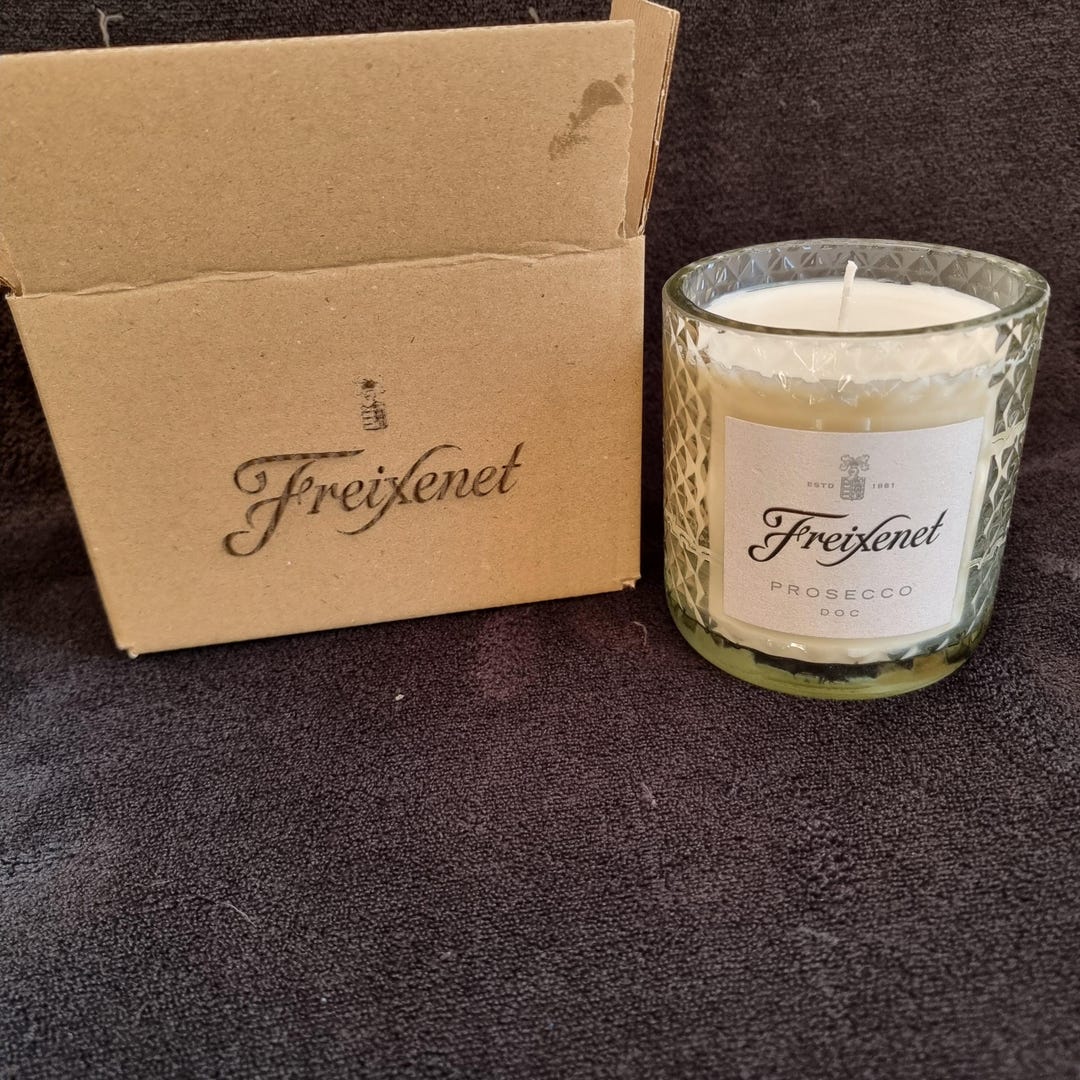 Candle Freixenet Prosecco Vanilla Scented Gift Box Set Personalised - Etsy