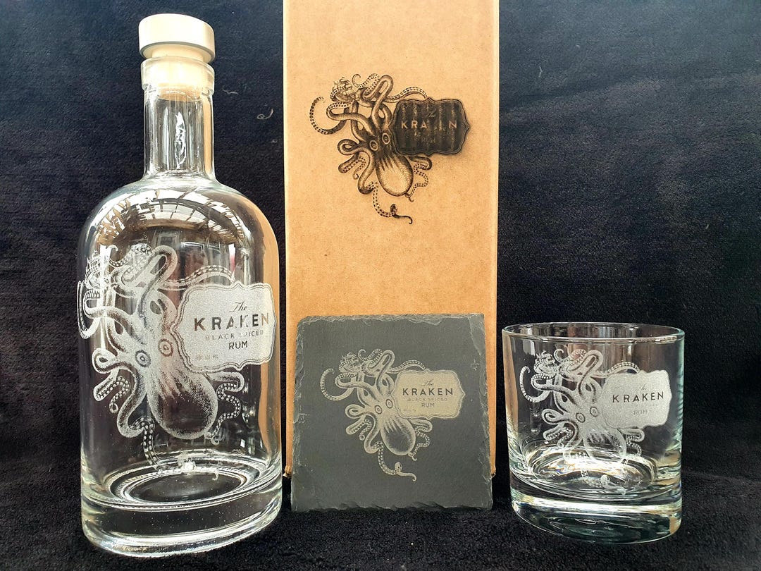 Kraken Decanter Box Sets Can Be Personalised - Etsy