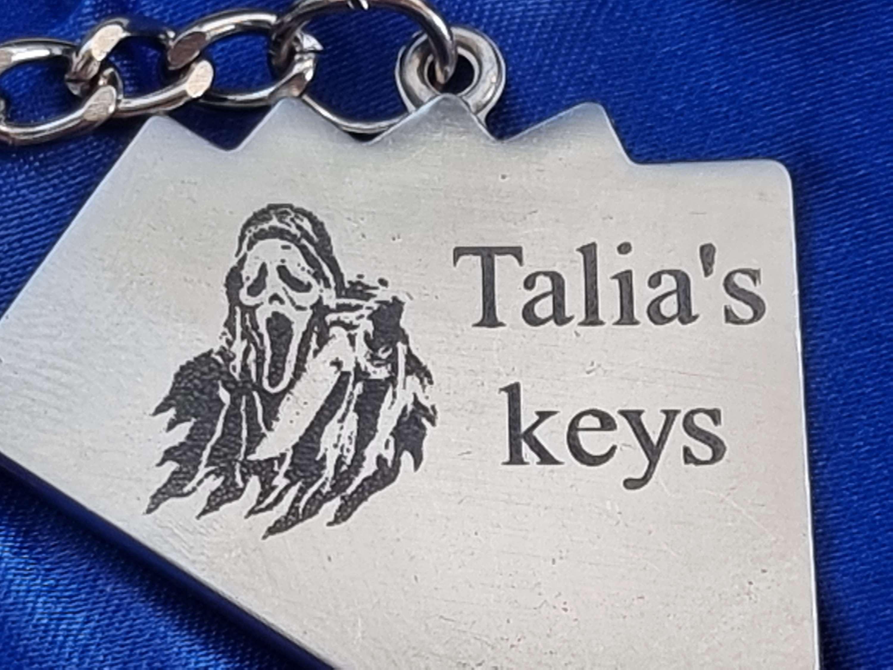Poker Hand Keyring Personalised Cards Royalflush Metal Keychain - Etsy