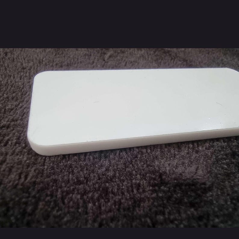 Rectangle Shape Sublimation Crafting Blank Acrylic Clear or White - Etsy