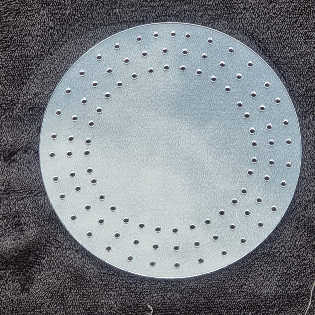Crafting Wreath Template Circular Edge Holes - Etsy