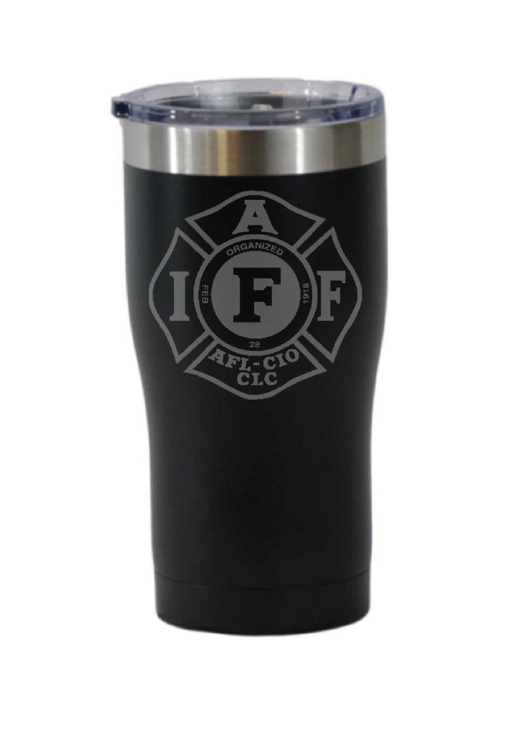 IAFF Officially Licensed 20 Ounce Black Cordova Outdoors - Etsy