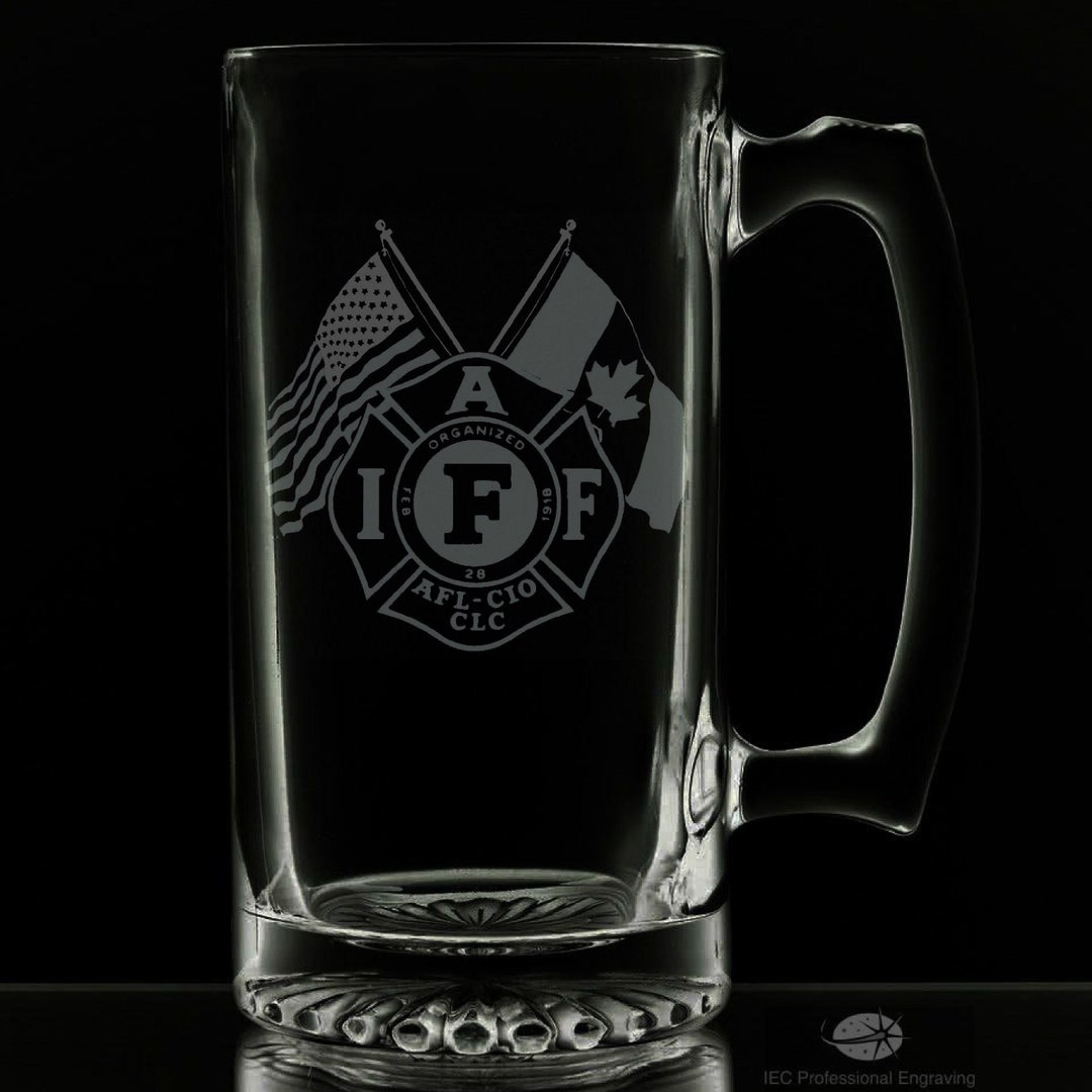 IAFF Officially Licensed 25 Ounce Beer Mug - Etsy