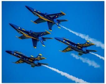 Blue Angels in Flight 4 - Etsy