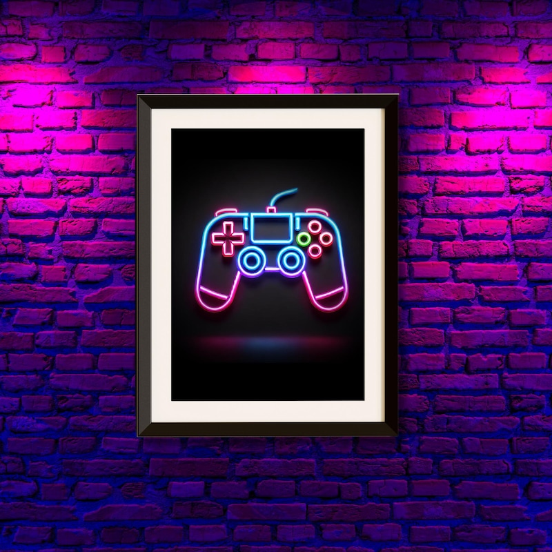 Videogame Poster - Etsy