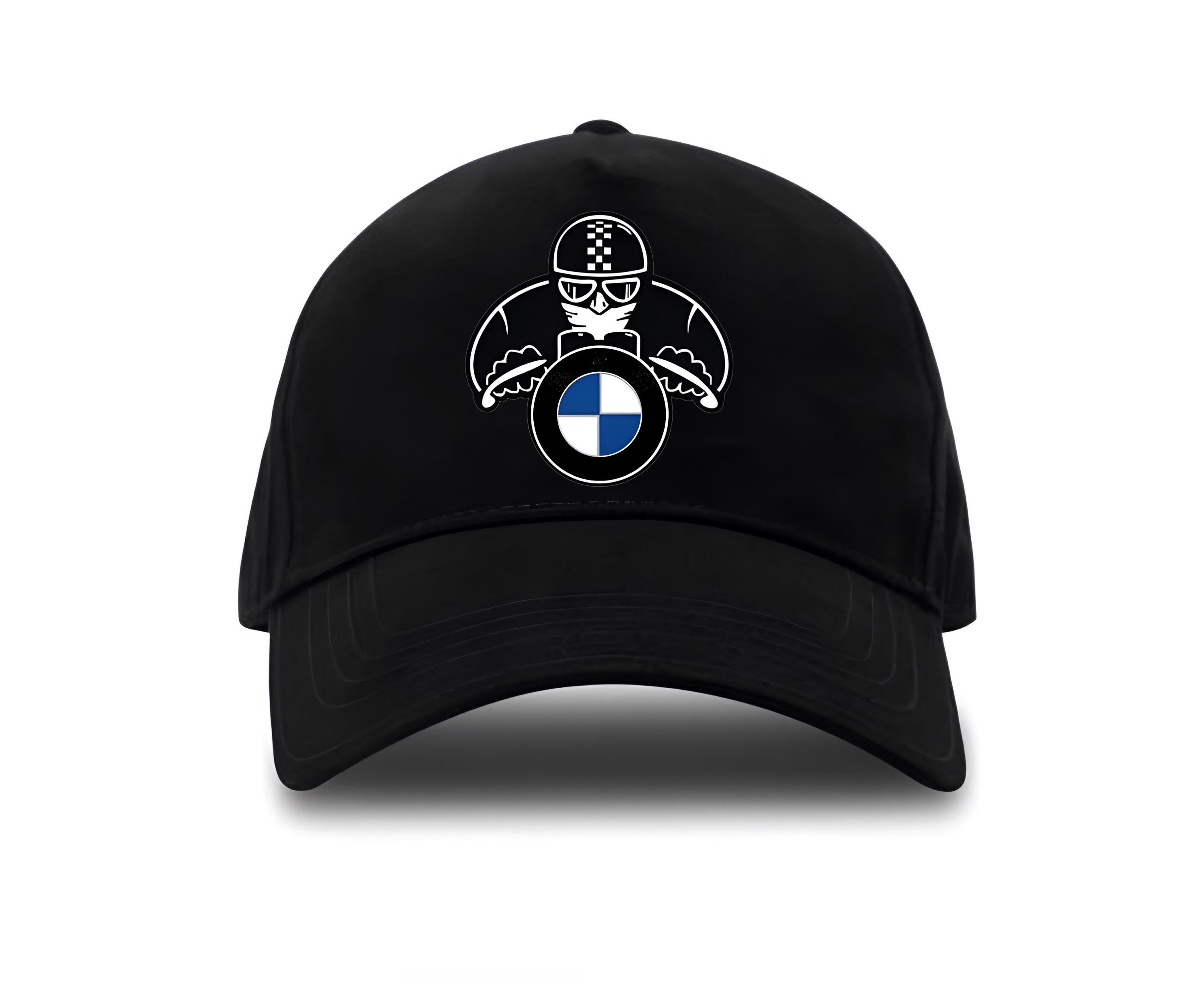 Motorrad Black Cap | Eco Cotton Auto Moto Hat | Perfect Gift for Moto ...