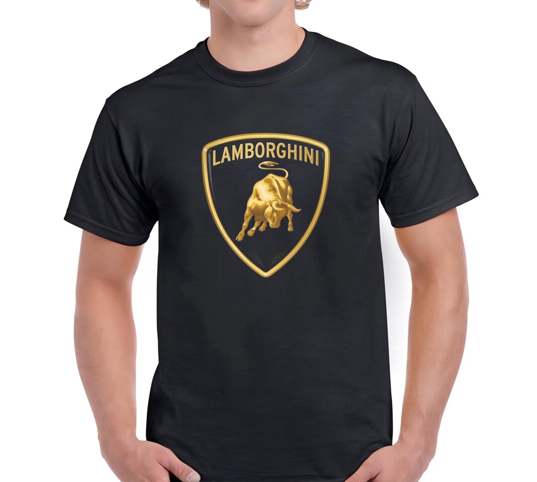Lambo T-shirt - Luxury Auto Tee - 100% Cotton Gift for Lamborghini Fans ...