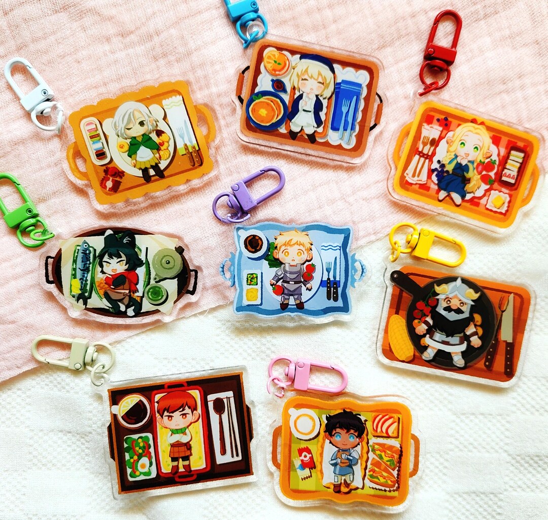 Dungeon Meshi: Meal Set Charms - Etsy Australia