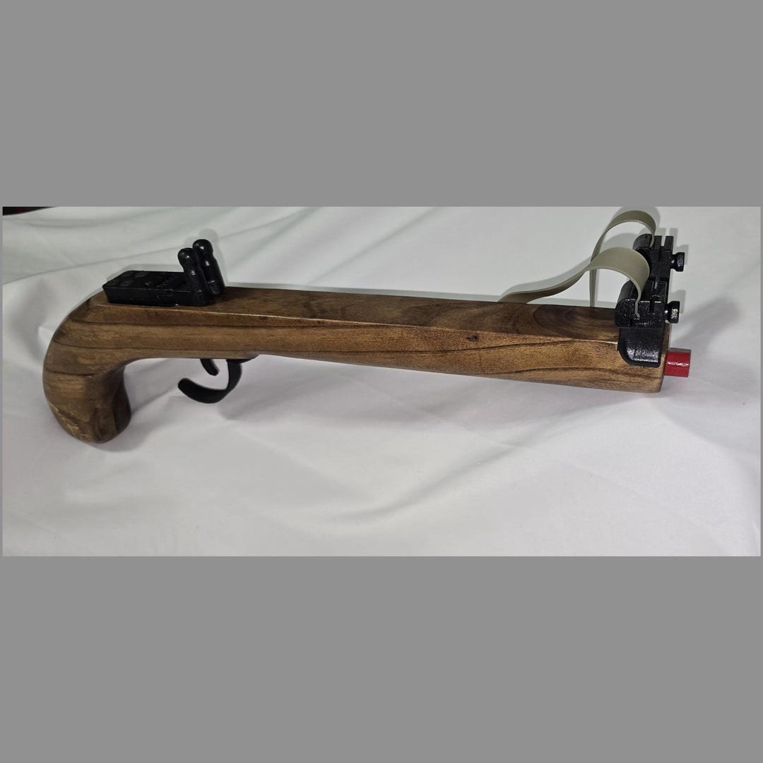 Antique Style Wooden Toy Slingshot Pistol - Etsy