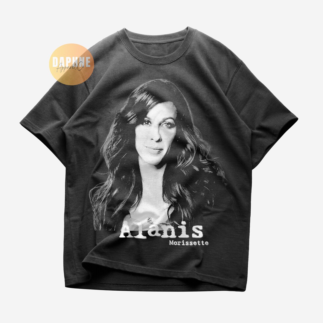 Limited Alanis Morissette Jagged Little Pill Album Tshirt Vintage 90s Alternative Rock Music ...