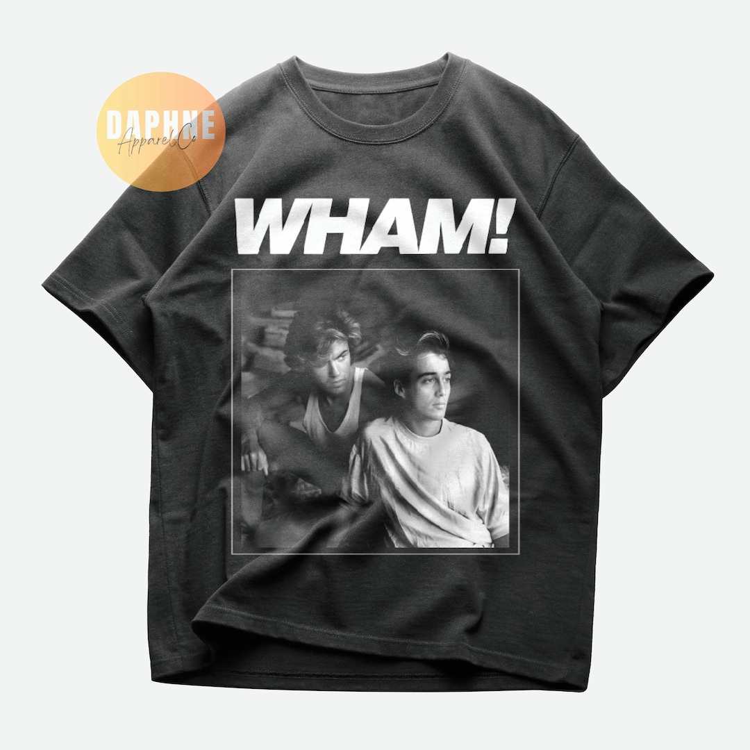 Wham Vintage Unisex Shirt George Michael Andrew Ridgeley Careless ...