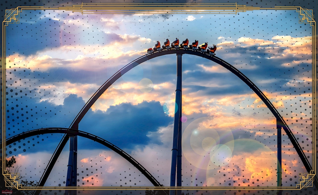 Candymonium @ Hersheypark, Custom Sunset 8x10 Photograph - Etsy