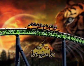 Kingda Ka Roller Coaster, Six Flags Great Adventure, Custom 8x10 Photograph - Etsy