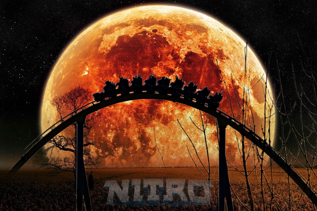 Nitro Rollercoaster, Six Flags Great Adventure, Custom Image 8x10 Photograph - Etsy