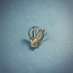 Giant Hand Ring in 22k Gold Vermeil or Silver - Etsy