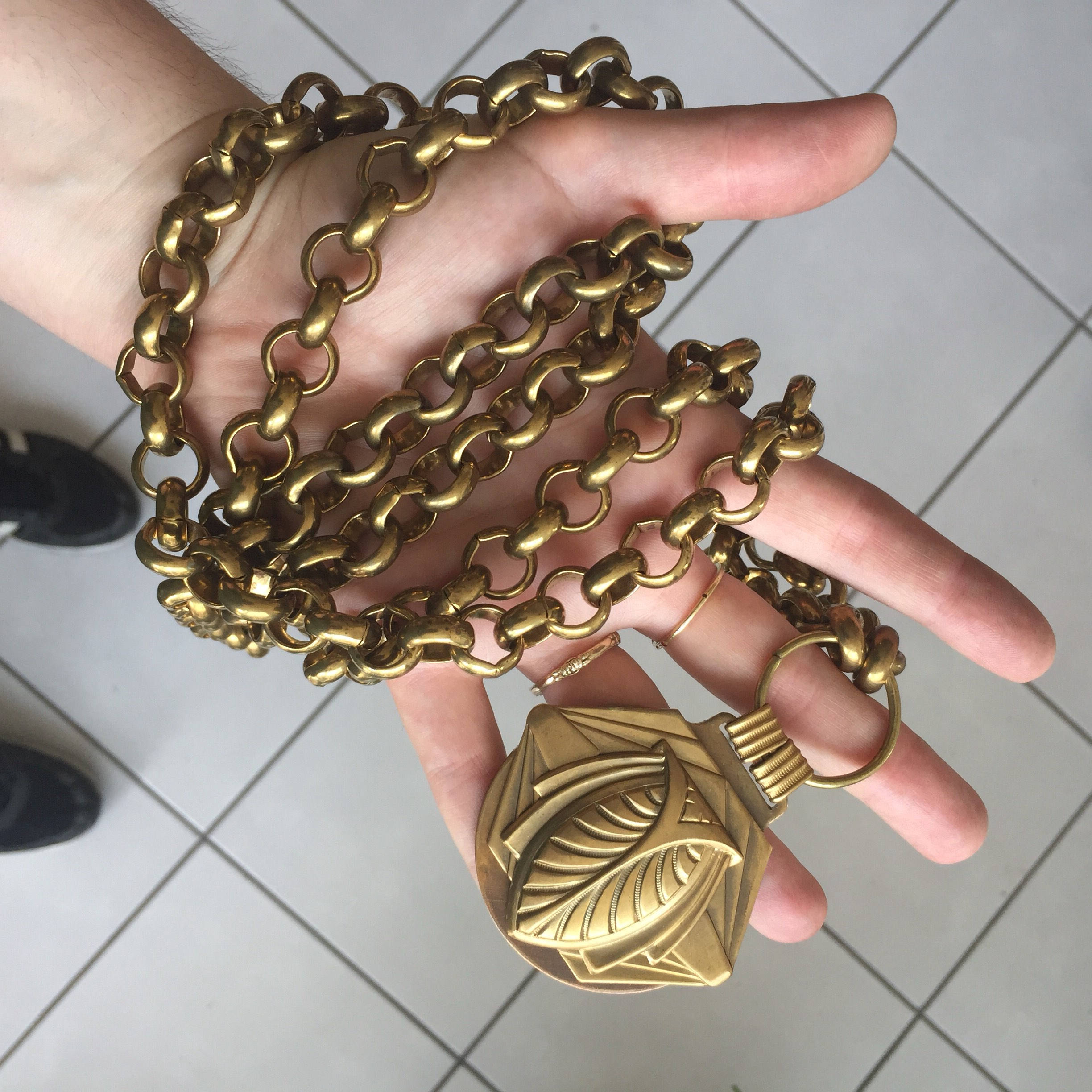 Chain of Office / Livery Collar medieval gold sci-fi | Etsy