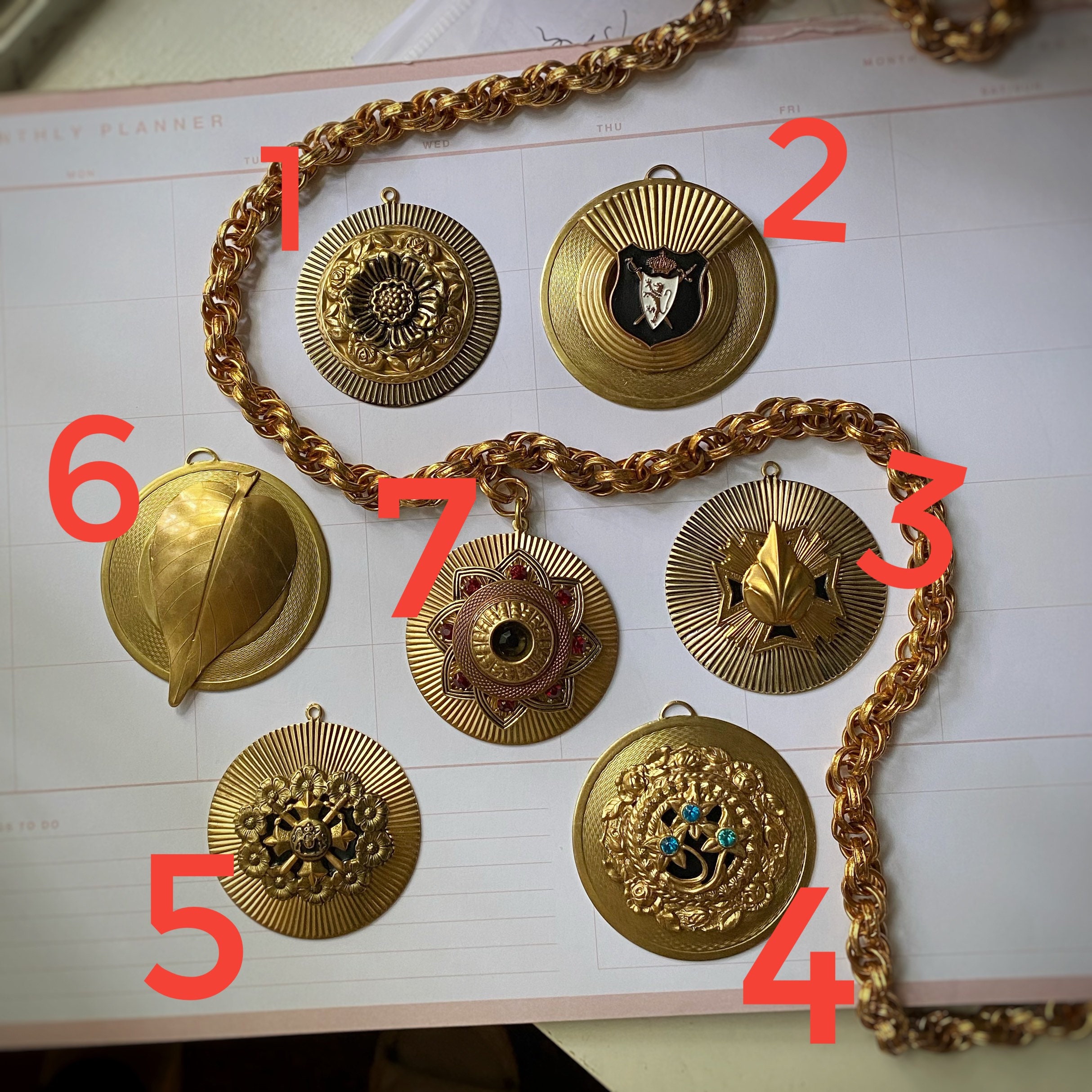 Customized Chain of Office / Livery Collar Medieval Sci-fi - Etsy Canada