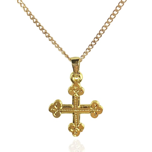 Ornate Cross Pendant - Etsy