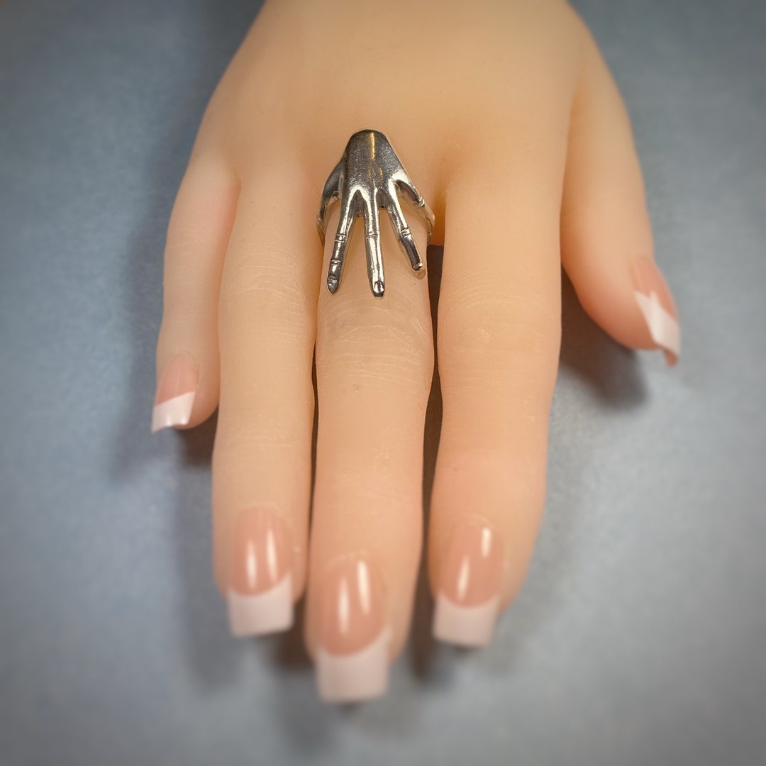 Giant Hand Ring in 22k Gold Vermeil or Silver - Etsy