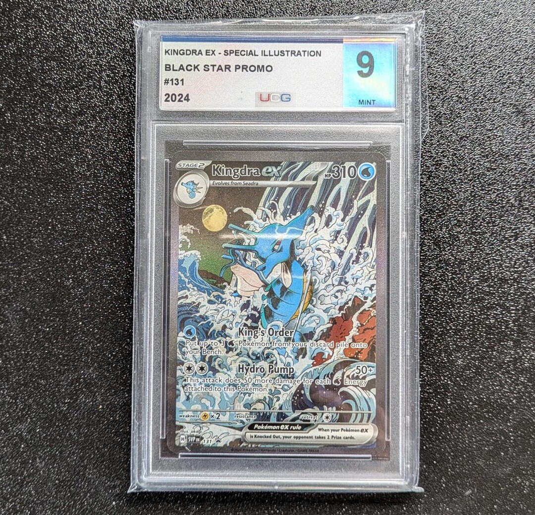 Pokémon Card Kingdra EX / Special Illustration / 131 / Rated 9 ...