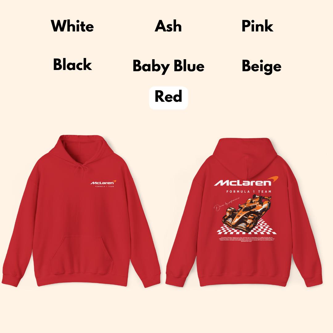 Mclaren F1 Hoodie 2024 Lando Norris Formula 1 Racing Apparel Mclaren ...