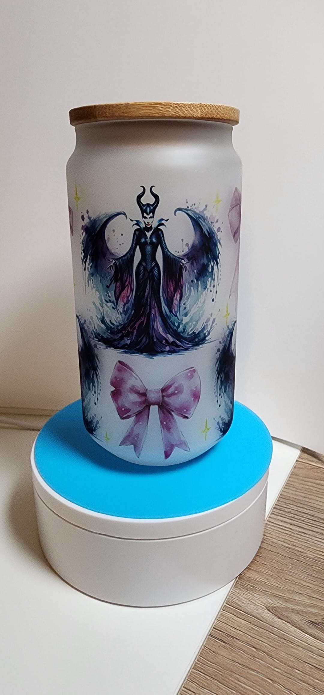 Cartoon Villains Beer Can Glass: 16oz Transparent or 18oz Frosted Cup ...