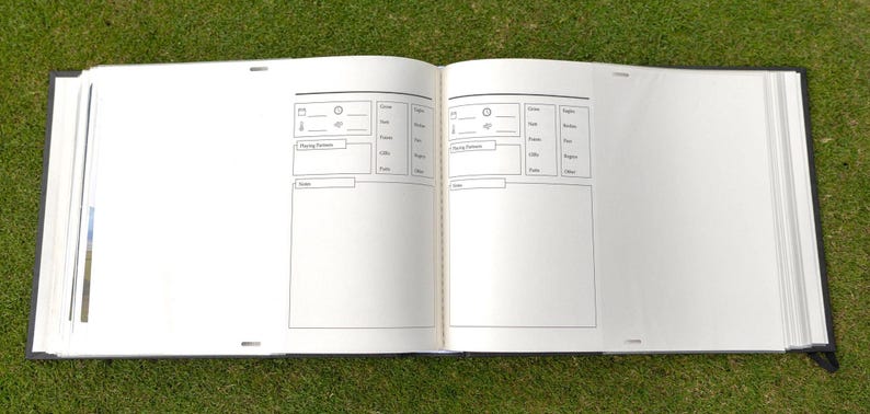 My Golf Album - Preserve Your Golf Memories! - Etsy