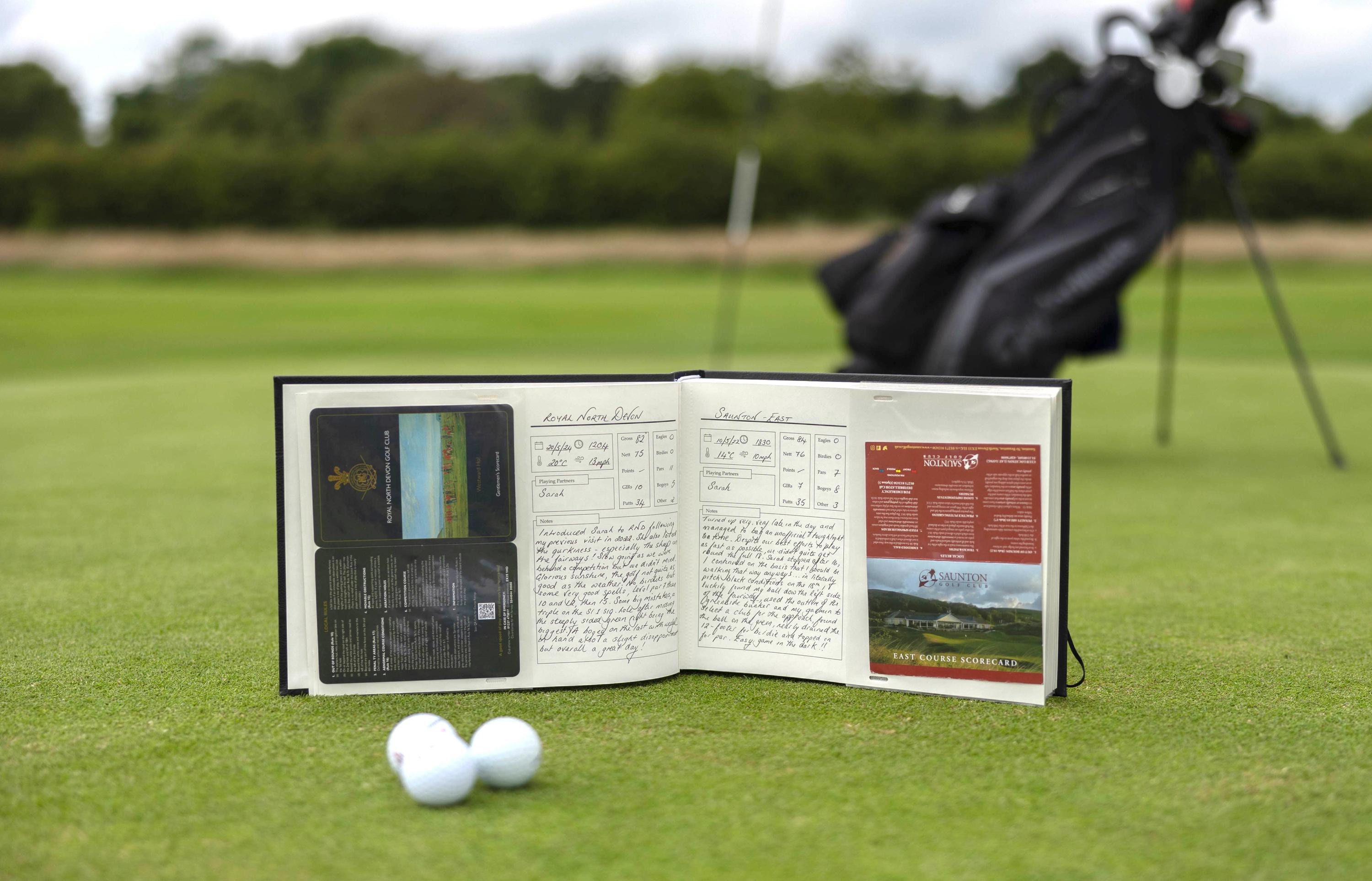 My Golf Album - Preserve Your Golf Memories! - Etsy