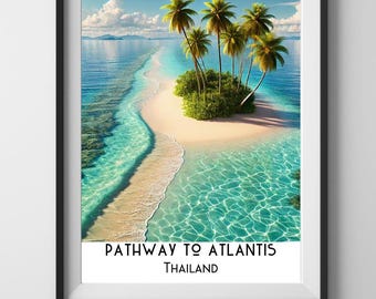 Capri, Italy, Wall Art Posters, Cafe Wall Decor, Home Wall Art, Digital ...