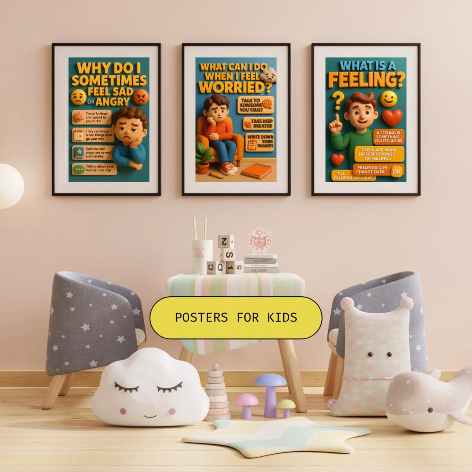 3D Kids Educational Poster | Why Do Some Animals Hibernate? | Wall Art ...