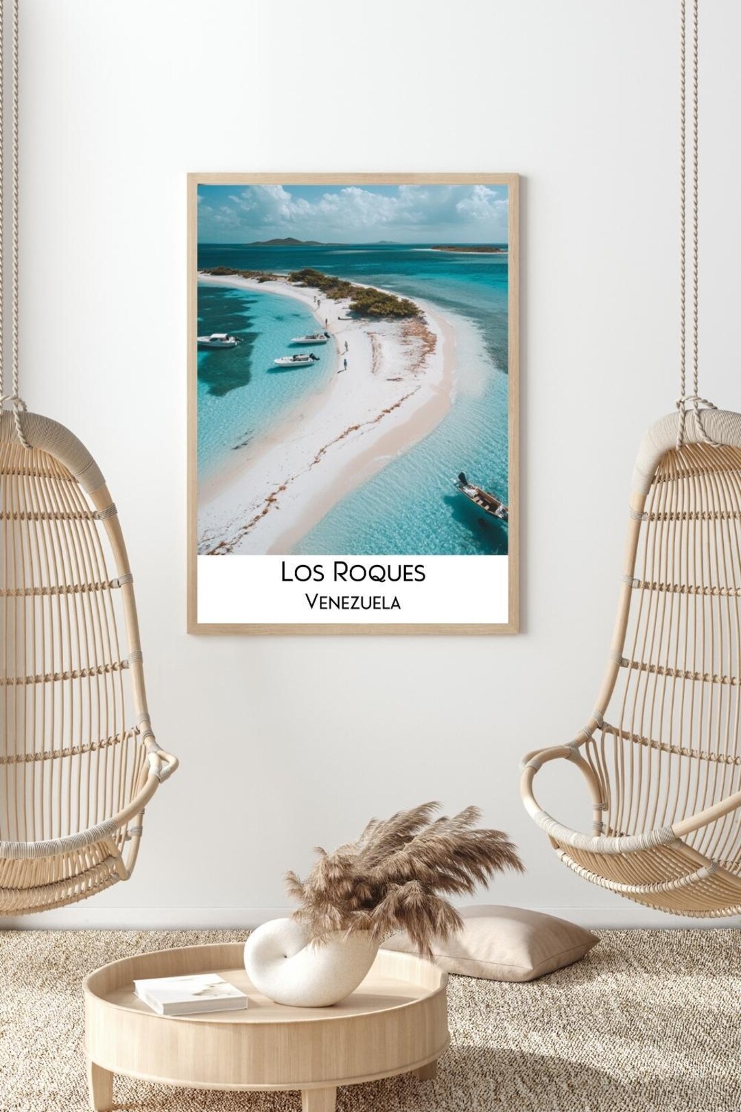 Los Roques, Venezuela, Wall Art Posters, Cafe Wall Decor, Home Wall Art ...