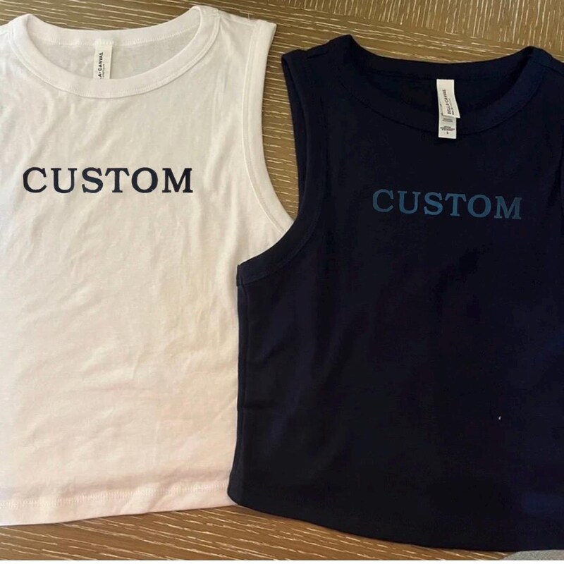 Embroidery Tank - Etsy