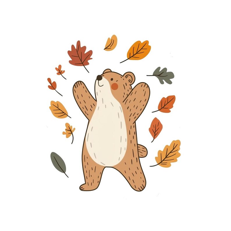 16-pack Autumn Leaves Falling Stickers Cute & Festive Fall Stickers ...