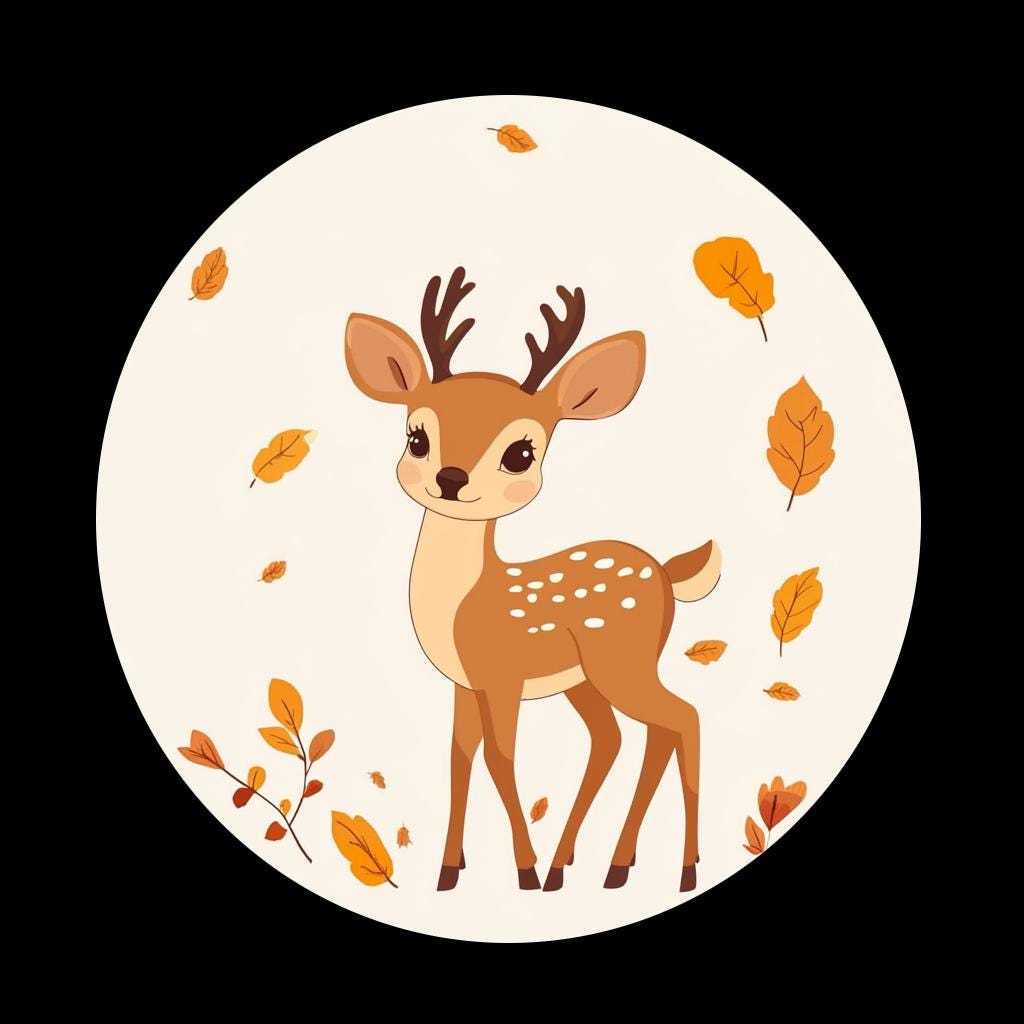 16-pack Autumn Leaves Falling Stickers Cute & Festive Fall Stickers ...