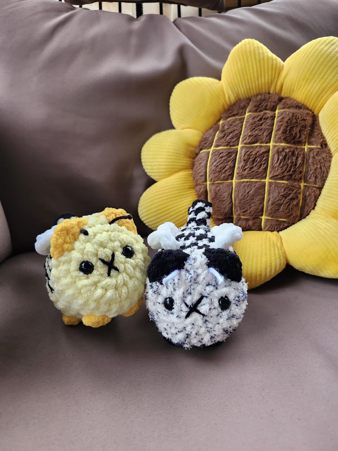Custom Crochet Mini Bug Cat Loaf Plush (bee/moth) - Etsy