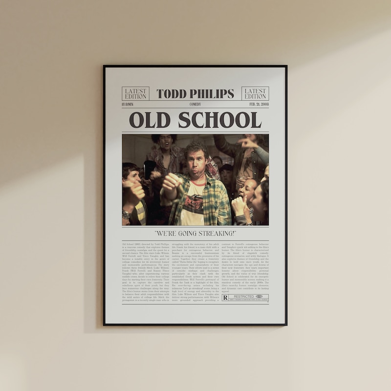 School Movie Posters - Etsy