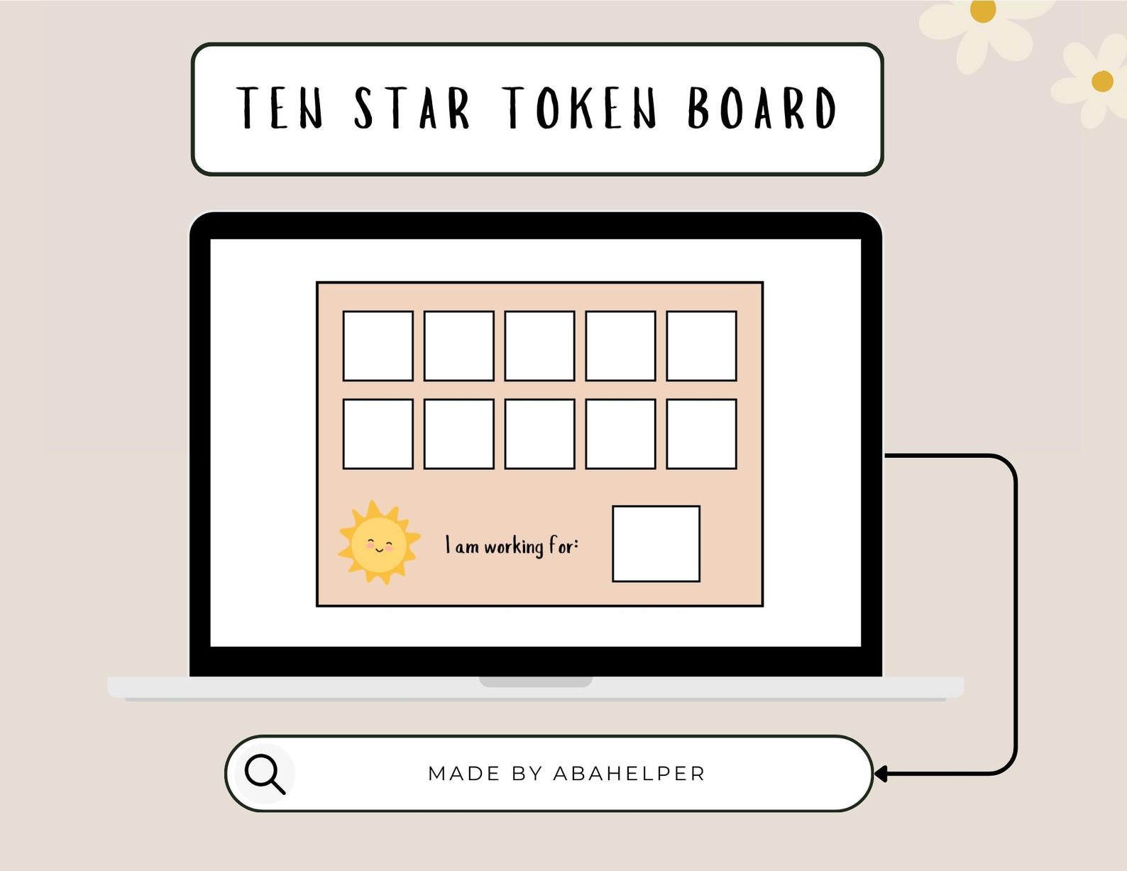 Printable Token Board | Kids Reward Chart | Therapy Materials - Etsy