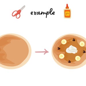 Printable Food Building Craft Crafts for Kids - Etsy