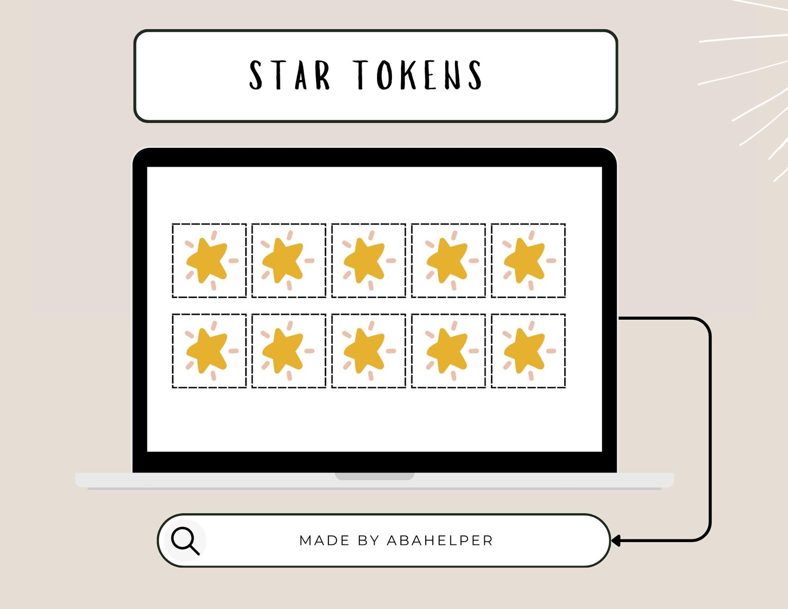 Printable Token Board | Kids Reward Chart | Therapy Materials - Etsy