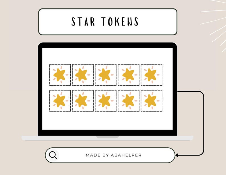 Printable Token Board | Kids Reward Chart | Therapy Materials - Etsy