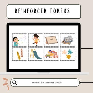 Printable Token Board | Kids Reward Chart | Therapy Materials - Etsy