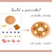 Printable Food Building Craft | Crafts for Kids - Etsy