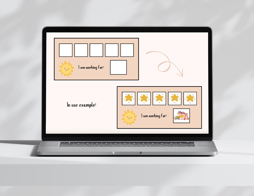 Printable Token Board | Kids Reward Chart | Therapy Materials - Etsy