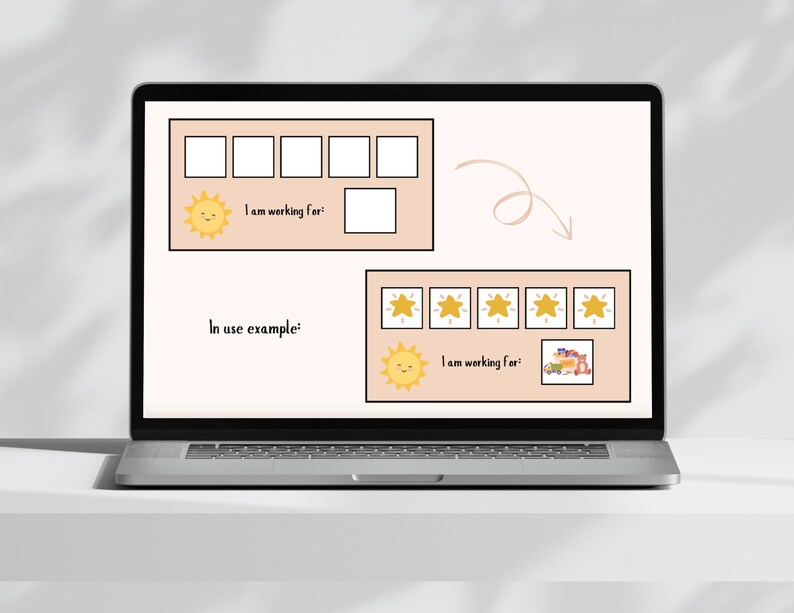 Printable Token Board | Kids Reward Chart | Therapy Materials - Etsy