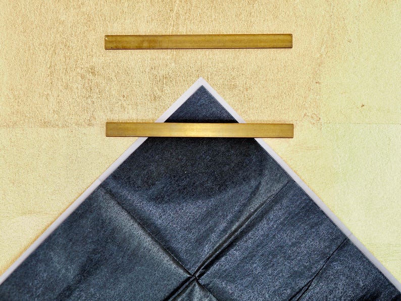 Traditional Japanese Kintsugi Supplies - Brass Metal Powder Paper ...