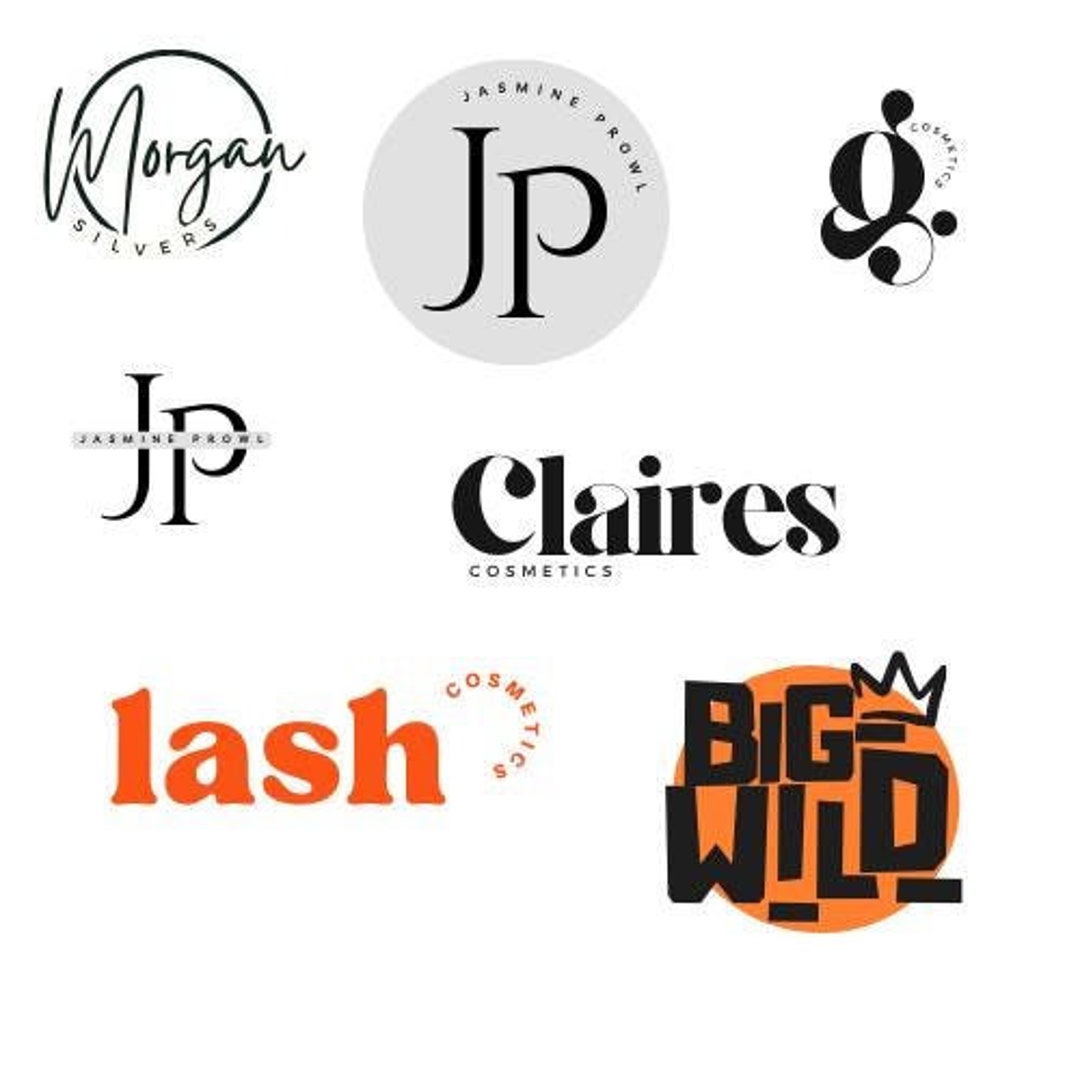 Custom Professional Logo Designs for Business, Parties, Weddings - Etsy